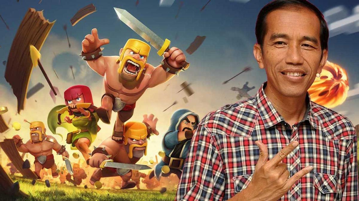 Jokowi Gemar Main Game Clash of Clans? - Tekno Liputan6.com