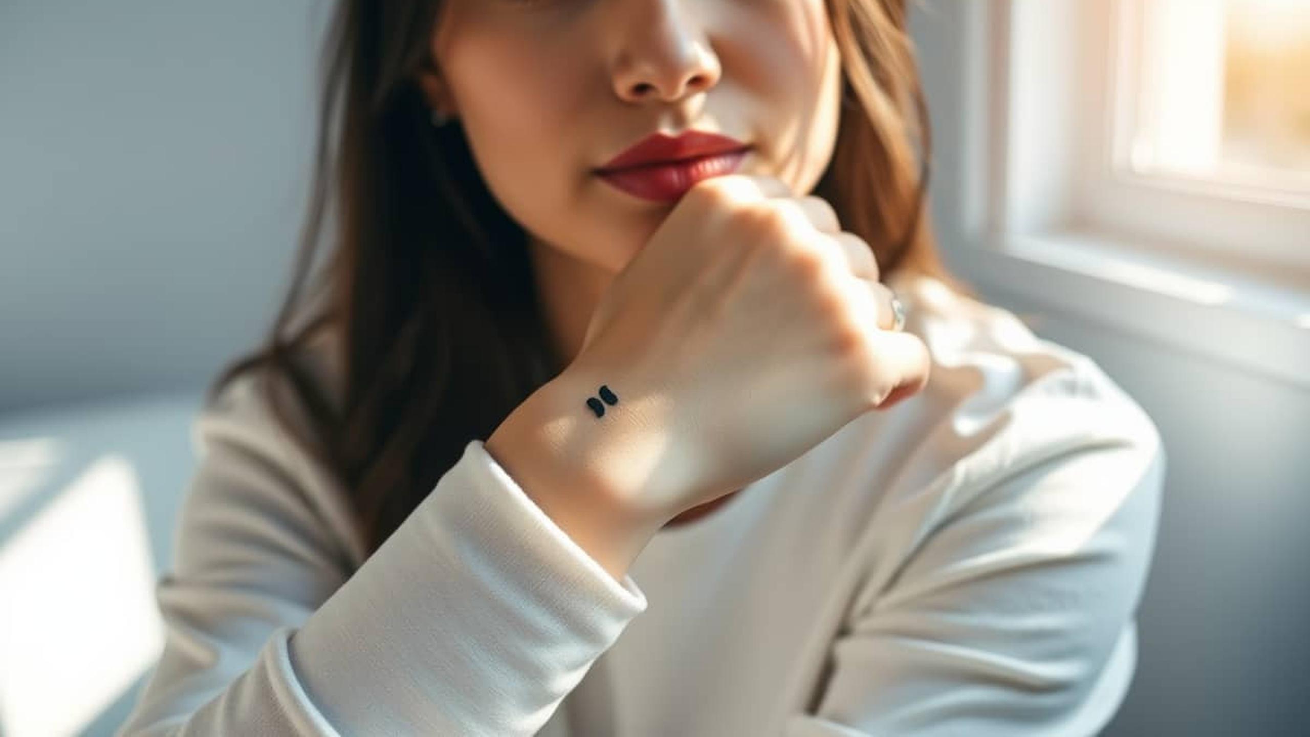 Arti Tato Semicolon: Simbol Harapan dan Kesadaran Kesehatan Mental