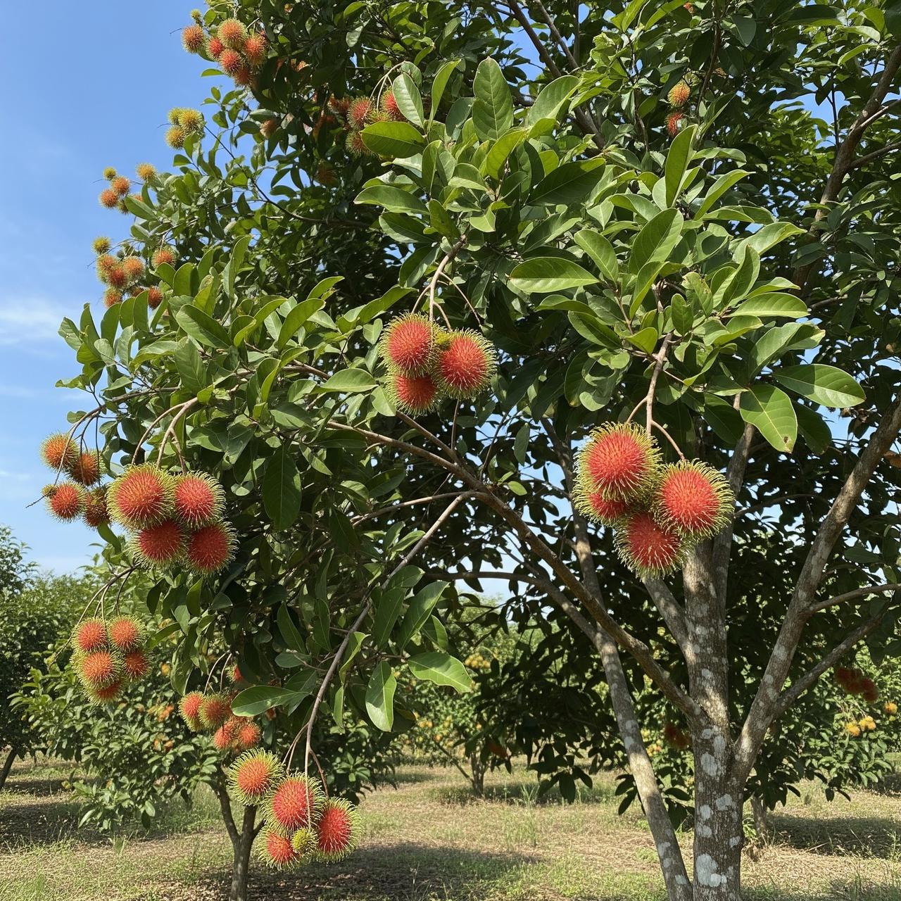 7 Jenis Pohon Rambutan yang Cepat Berbuah Sepanjang Musim, Hasil Manis ...