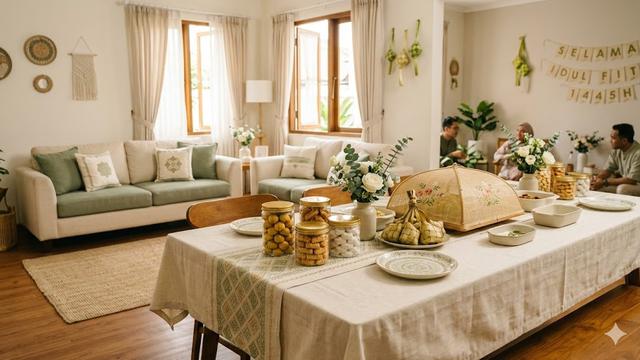 10 Ide Dekorasi Rumah untuk Open House Lebaran yang Sederhana tapi ...