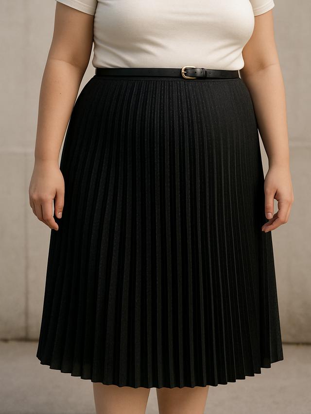 7 Rok yang Cocok untuk Perut Buncit, Tampil Stylish dan Percaya Diri