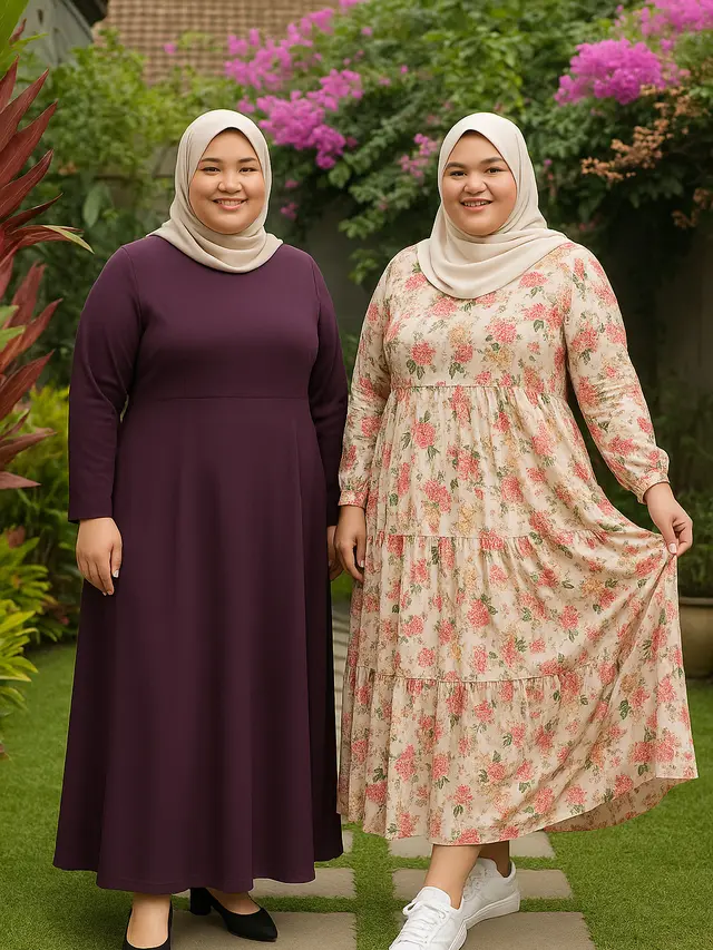 8 ⁠Model Gaun Cantik untuk Badan Gemuk, Siap Tampil Stylish di Momen Formal dan Non Formal - Hot ...
