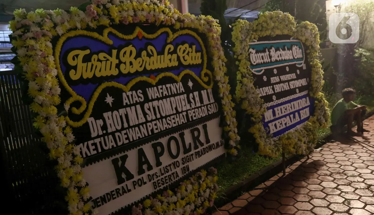 Advokat Senior Hotma Sitompul Meninggal Dunia - Foto Liputan6.com