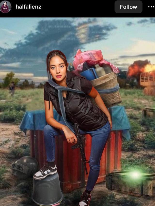 Aurelie Moeremans Bikin Ajang Edit Foto, 7 Hasilnya Bikin Tepuk Jidat ...