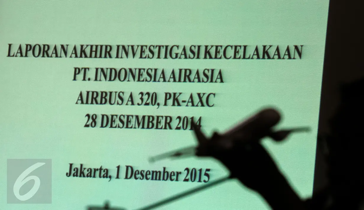 KNKT Beberkan Penyebab Kecelakaan AirAsia QZ 8501 - Foto Liputan6.com
