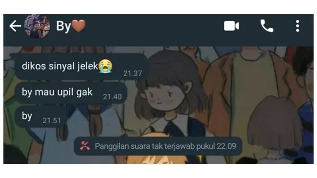 6 Chat Random Cowok ke Pacarnya Ini Bikin Senyum-Senyum Sendiri - Hot ...