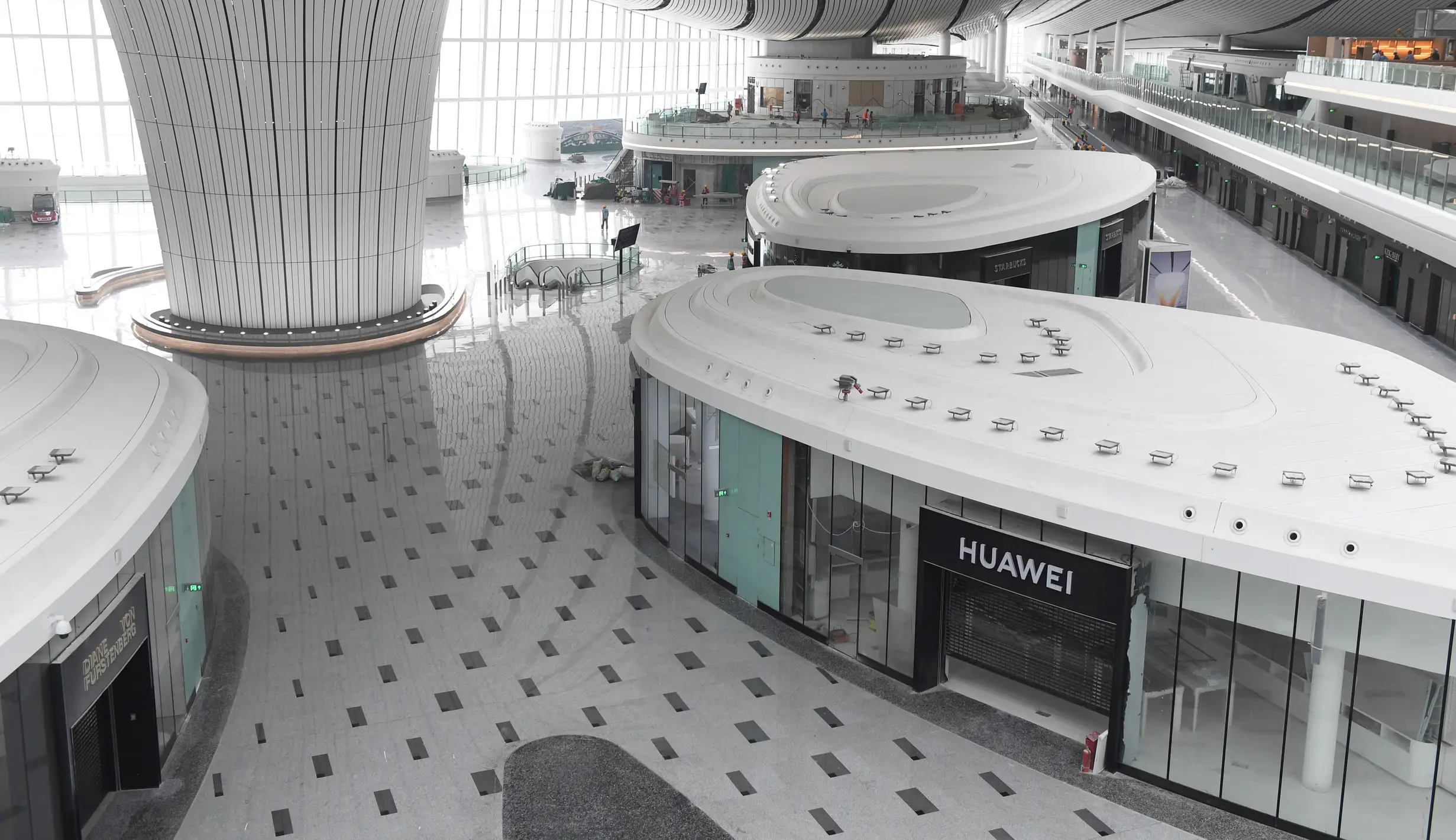 FOTO: Kemegahan Bandara Internasional Daxing Beijing - Foto Liputan6.com