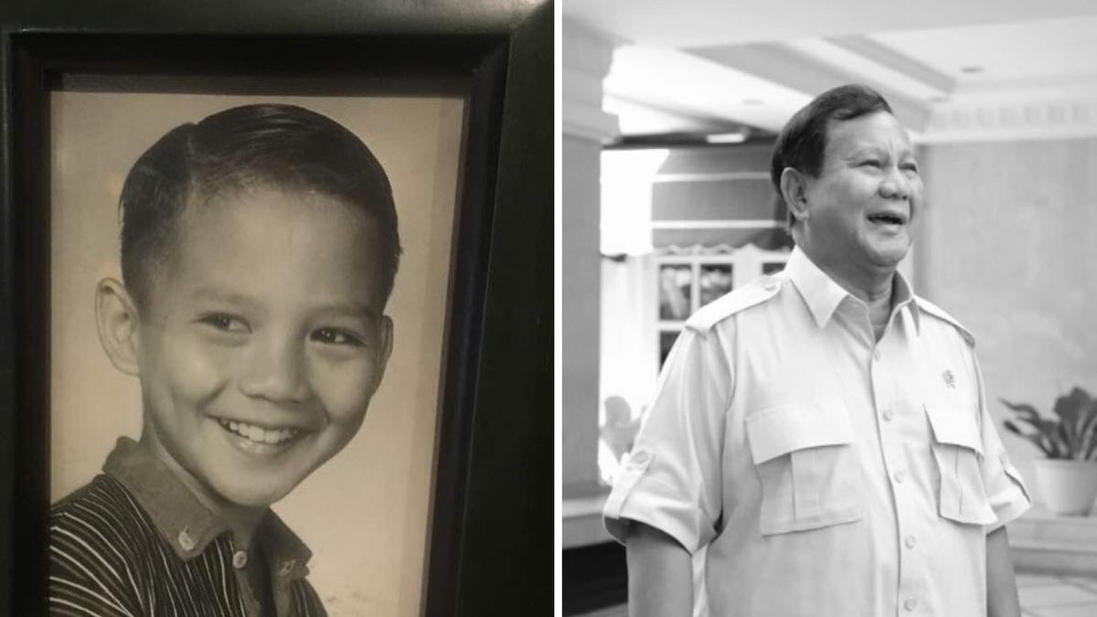 8 Potret Masa Kecil Prabowo Subianto yang Penuh Senyum
