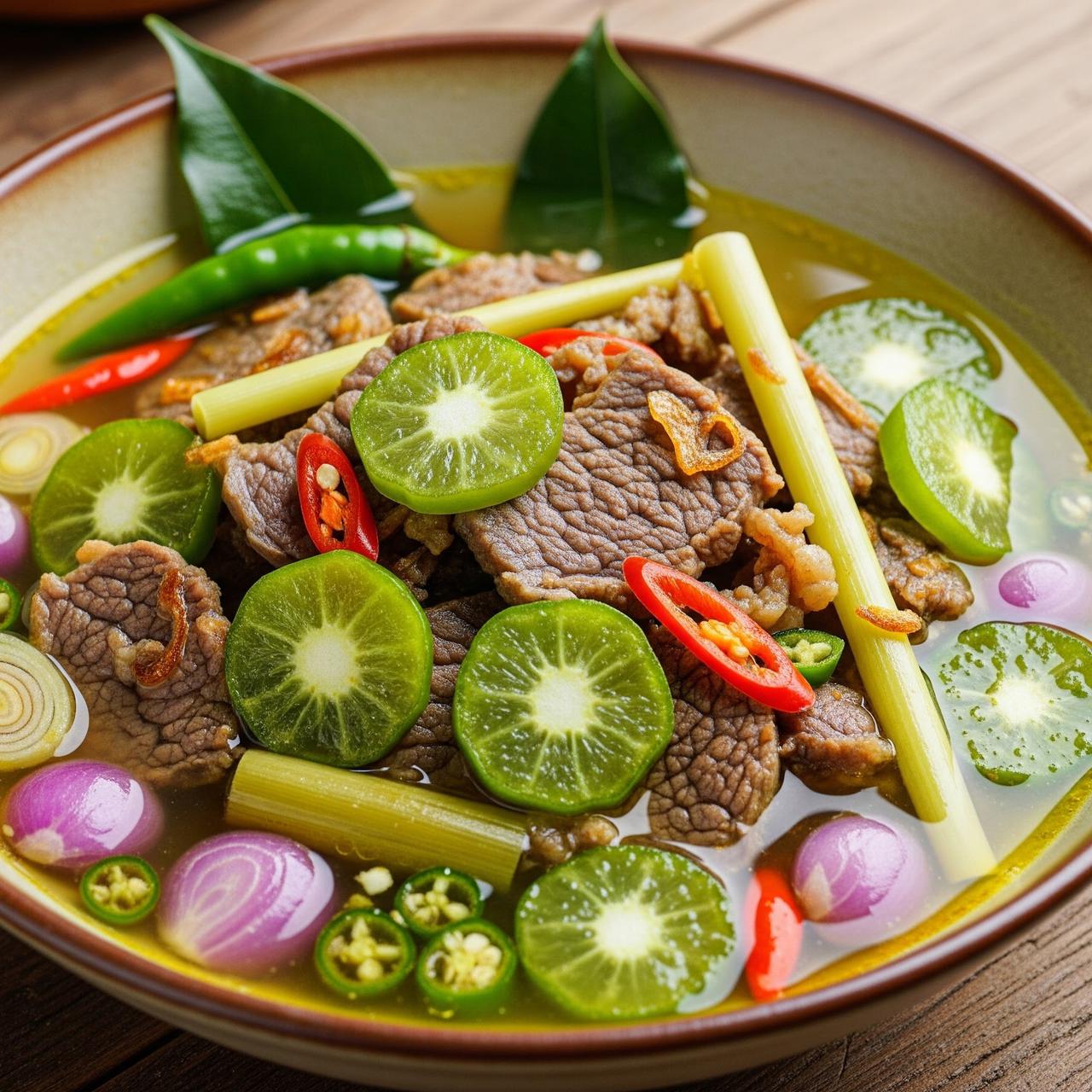 6 Resep Garang Asem Daging Sapi Belimbing Wuluh yang Segar dan Empuk