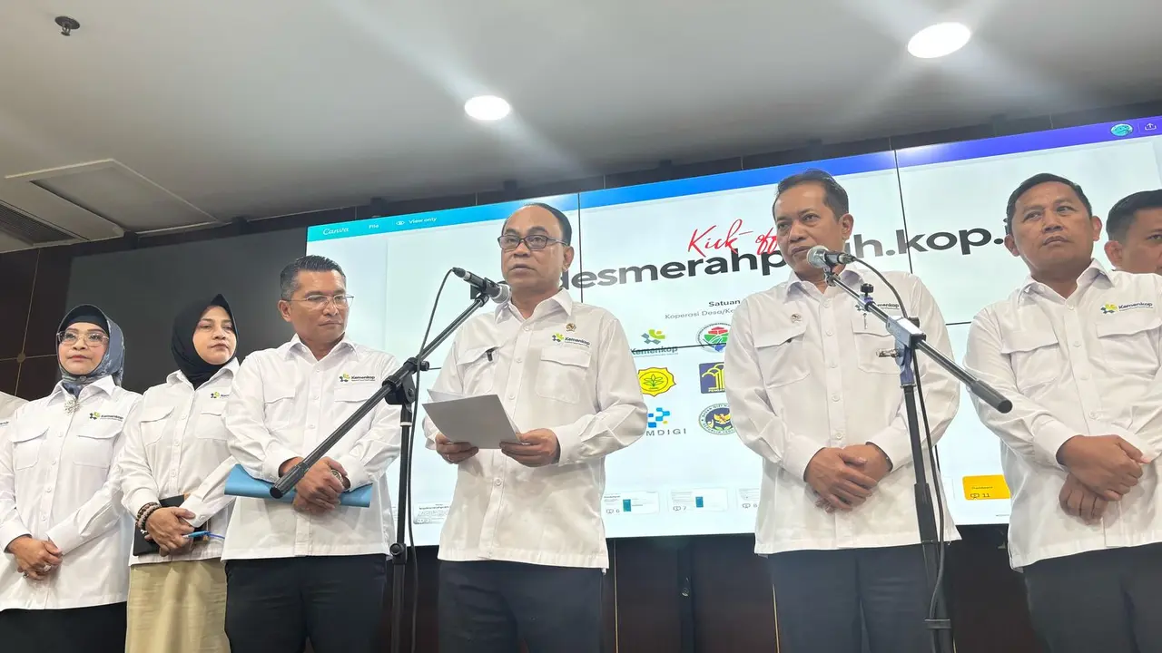 Menkop Luncurkan Website KopDes Merah Putih, Simak Kegunaannya - Bisnis Liputan6.com