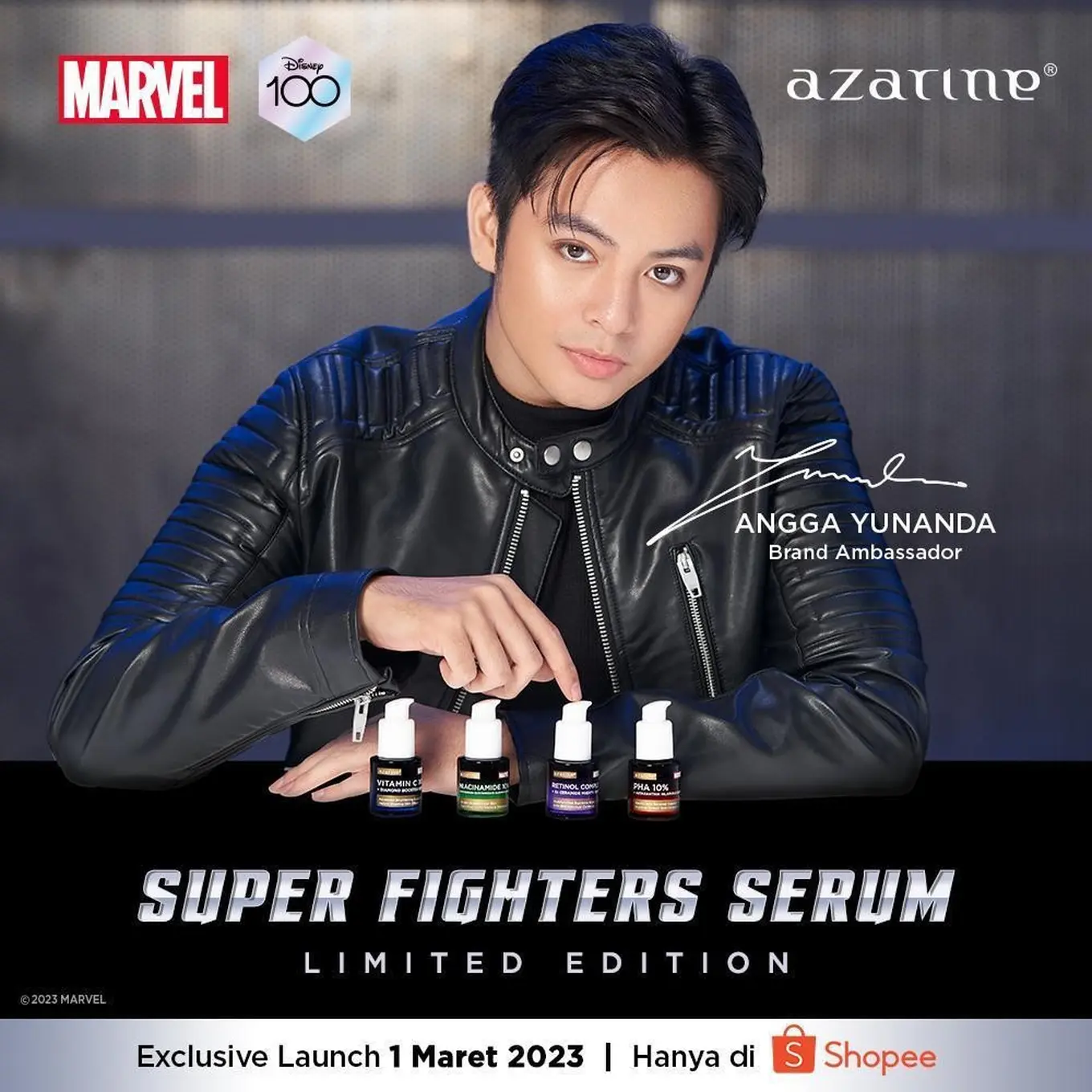 Luncurkan 4 Serum Limited Edition, Azarine Cosmetic Gandeng Angga ...