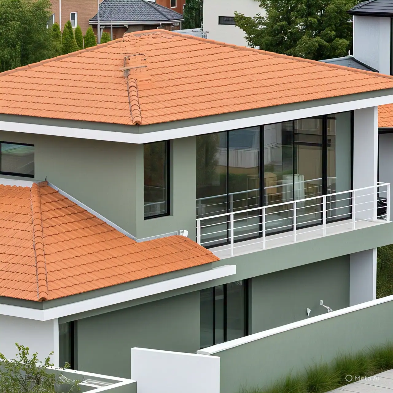 9 Inspirasi Cat Atap Rumah Warna Warni Tapi Estetik dan Tren di 2025 ...