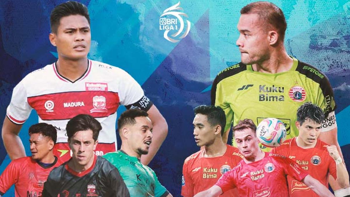Duel Setiap Lini Madura United Vs Persija di BRI Liga 1: Macan Kemayoran Lebih Menjanjikan ...
