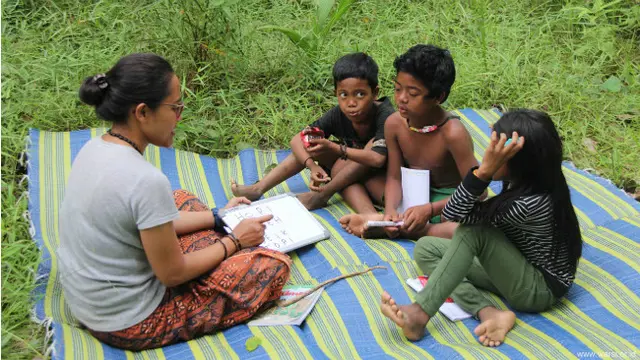 Perjuangan Yohana Marpaung, Pengajar Anak Orang Rimba di Pedalaman ...