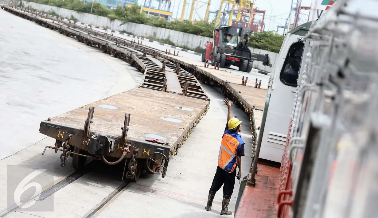 Kereta Peti Kemas Gedebage-Tanjung Priok Mulai Beroperasi - Foto ...