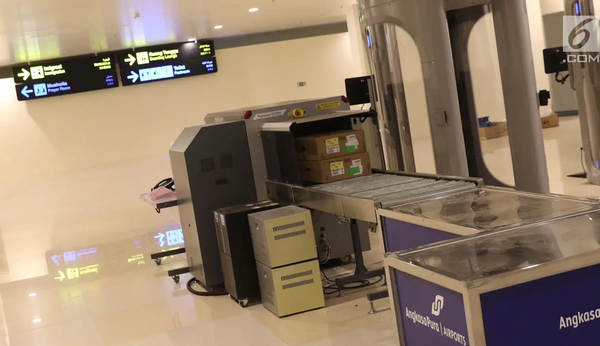 FOTO: Megahnya Ruang Check In dan Tunggu Bandara Internasional ...