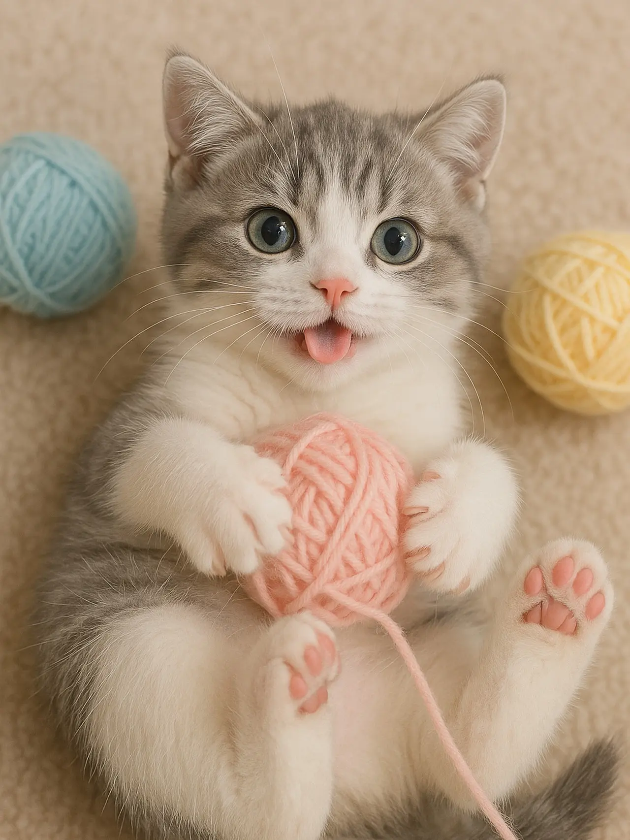 9 Wallpaper Kucing Lucu dan Menggemaskan Terbaru 2025, Siap Jadi Mood ...