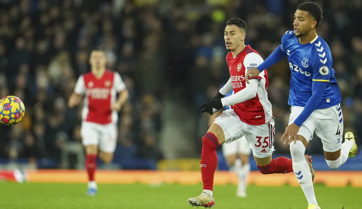 FOTO: Arsenal Kalah di Kandang Everton - Foto Liputan6.com