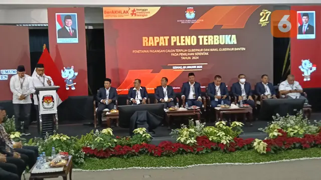 KPU Tetapkan Andra Soni Dimyati Natakusumah Gubernur Banten - Regional Liputan6.com