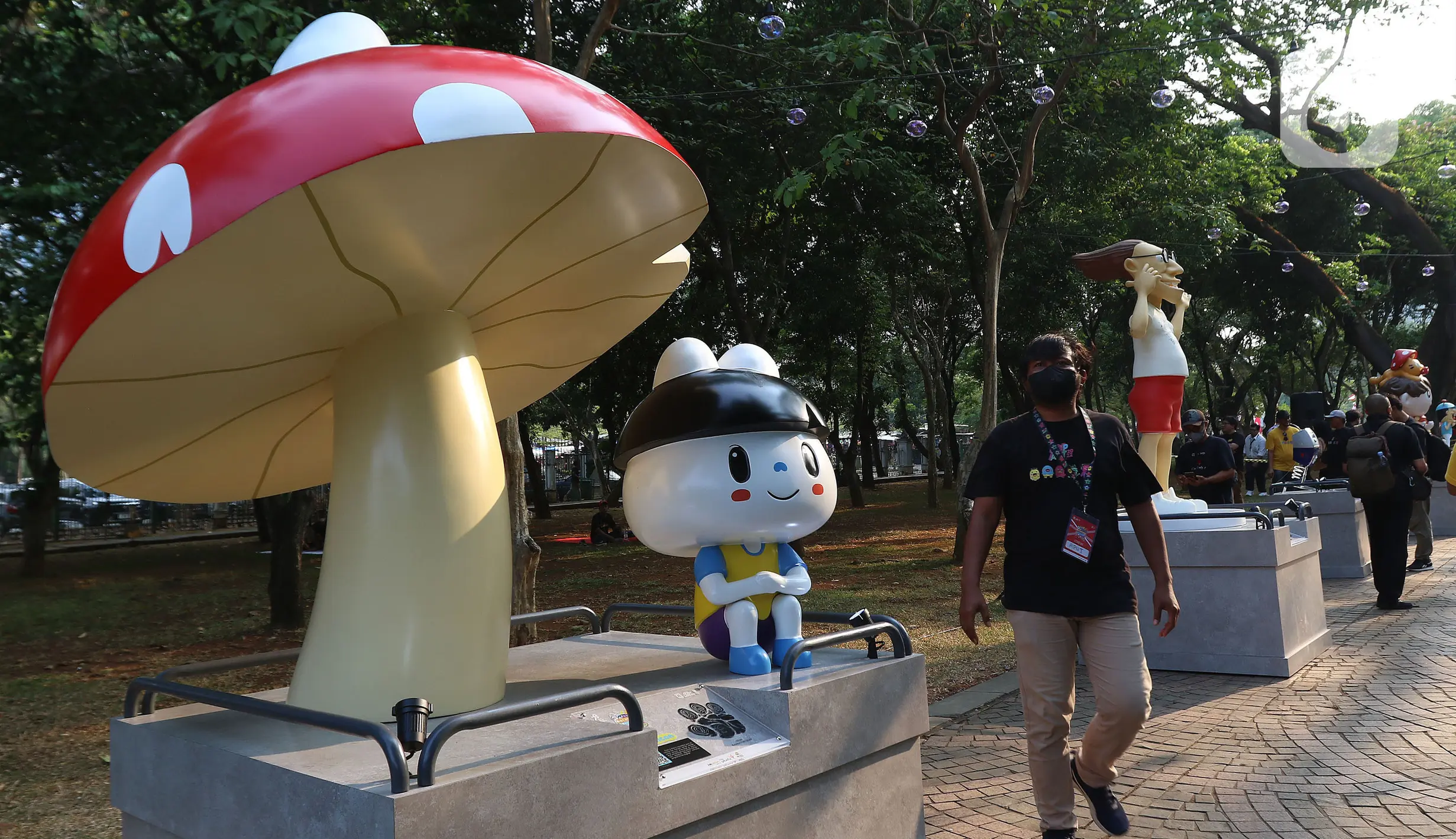 Festival Karakter Kekayaan Intelektual 2023 di Monas - Foto Liputan6.com