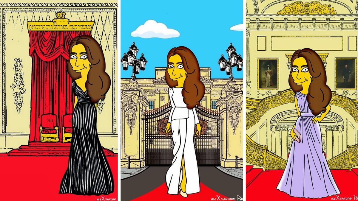 Kate Middleton Jadi seperti Karakter Kartun The Simpsons - Lifestyle ...