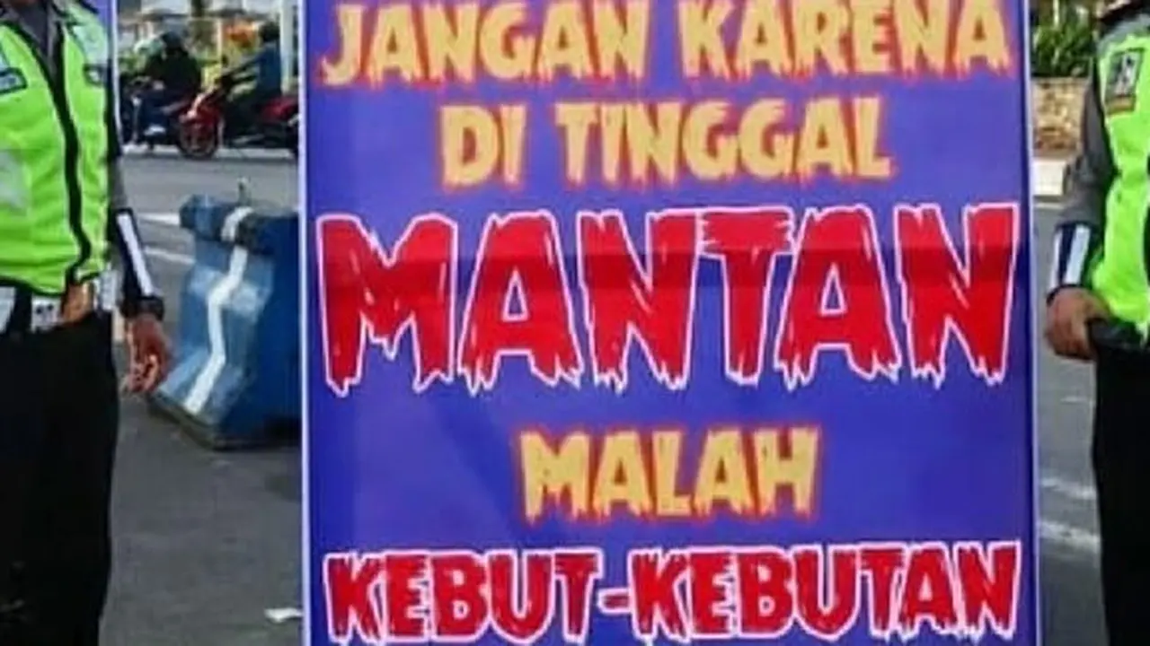 Kumpulan Potret Larangan Ngebut yang Bikin Ciut - Otomotif Liputan6.com
