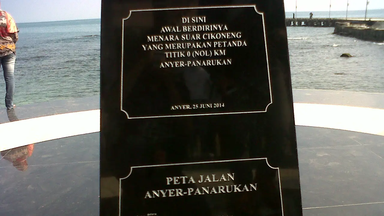 Sejarah Titik Nol Kilometer di Banten - Lifestyle Liputan6.com