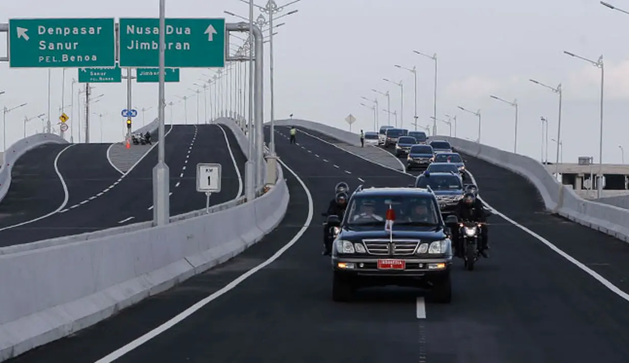 SBY Resmikan Jalan Tol Atas Laut di Bali - Foto Liputan6.com