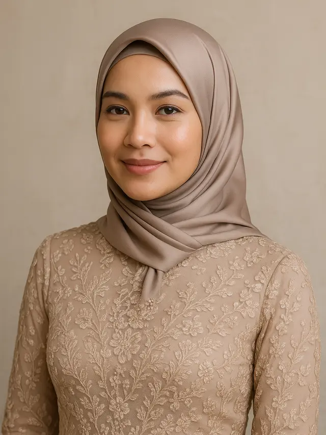 7 Model Hijab Segi Empat untuk Kondangan di 2025, Tampil Rapi dan Stylish - Hot Liputan6.com