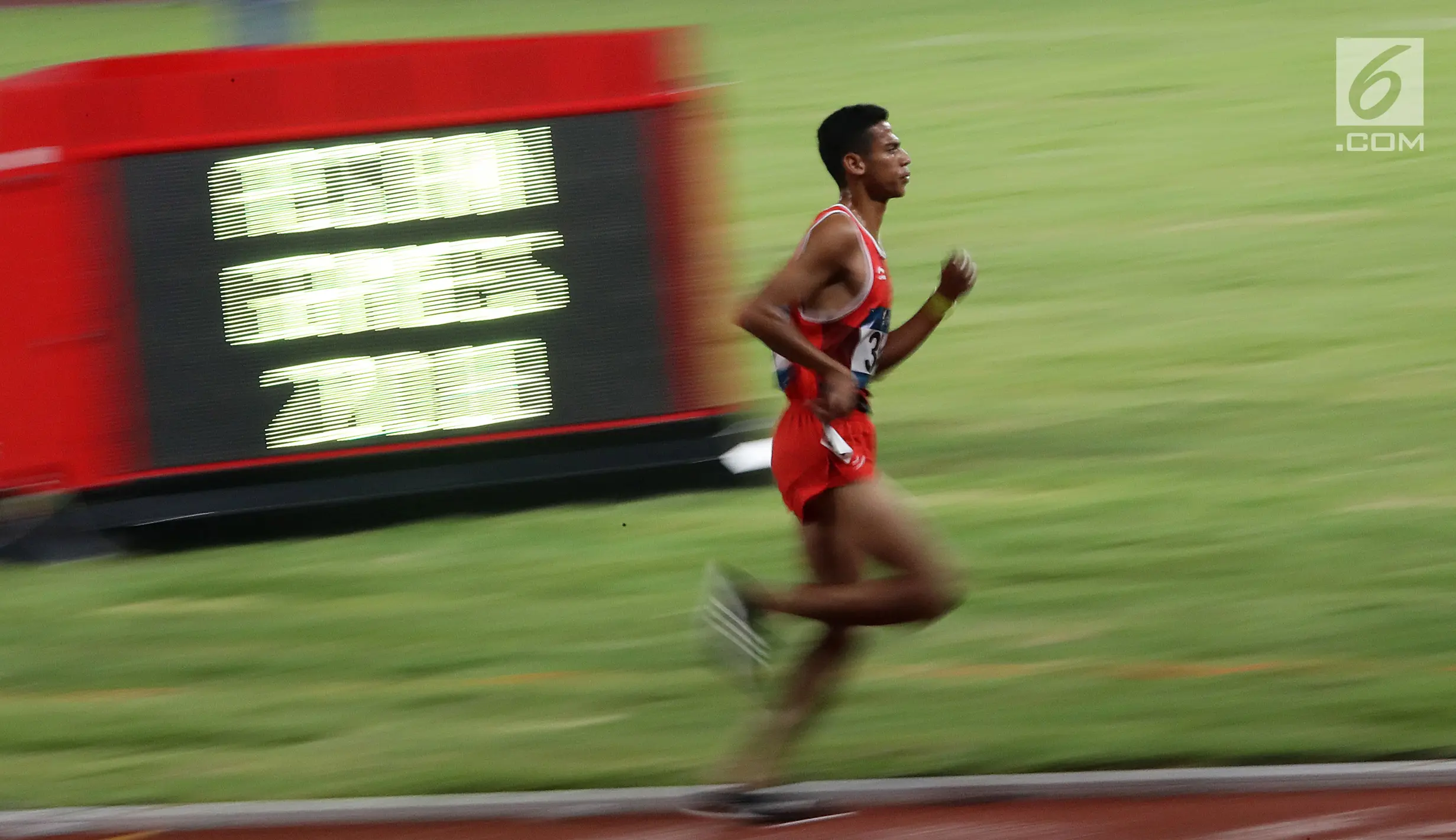 FOTO: Dua Pelari Putra Indonesia Gagal Meraih Medali di Lari 3000 meter ...