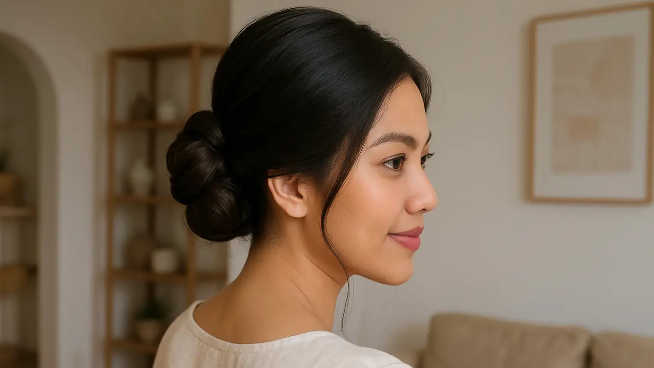 7 Model Sanggul Modern dengan Rambut Sendiri, Elegan Tanpa Hairpiece ...