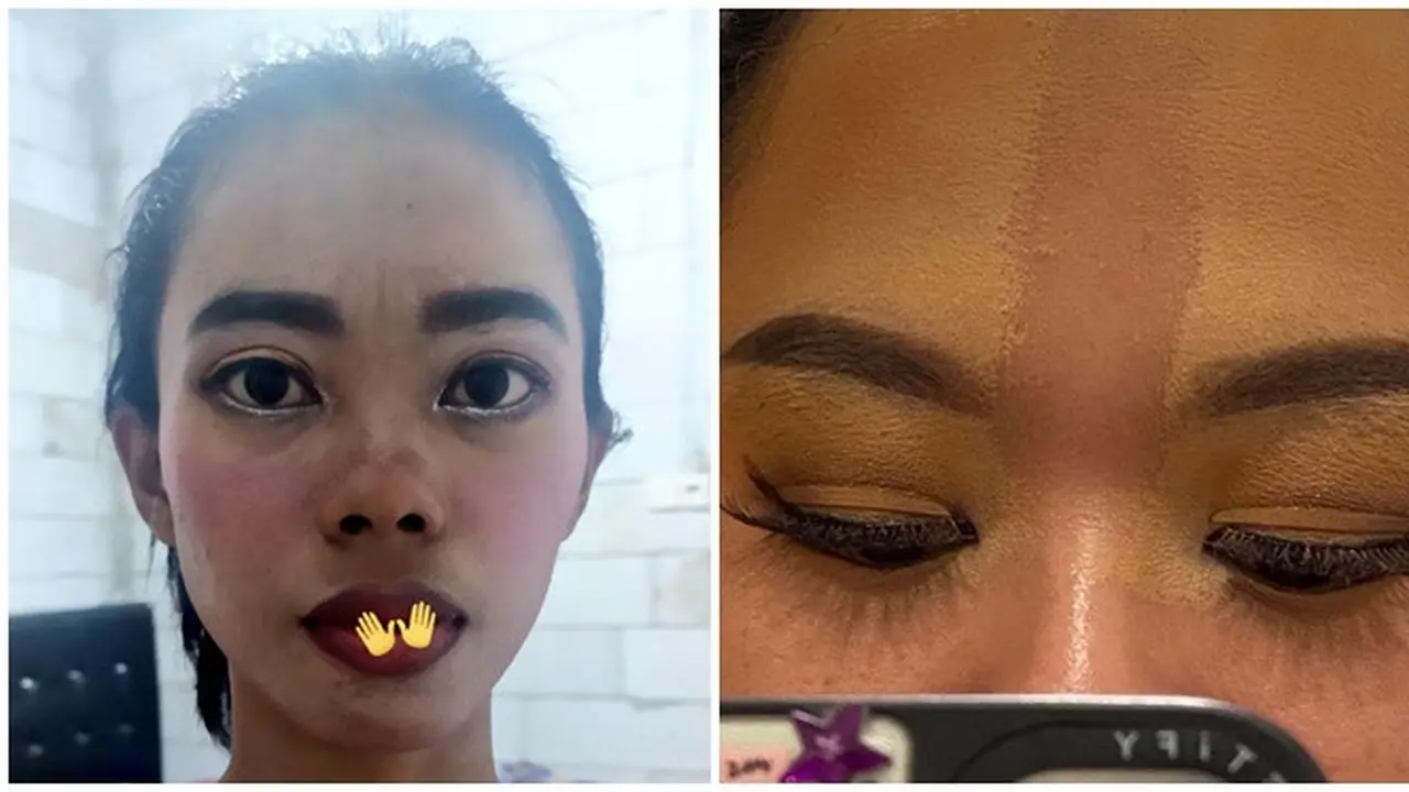 6 Potret Hasil Akhir Makeup Ini Tak Sesuai Harapan, Bikin Elus Dada ...