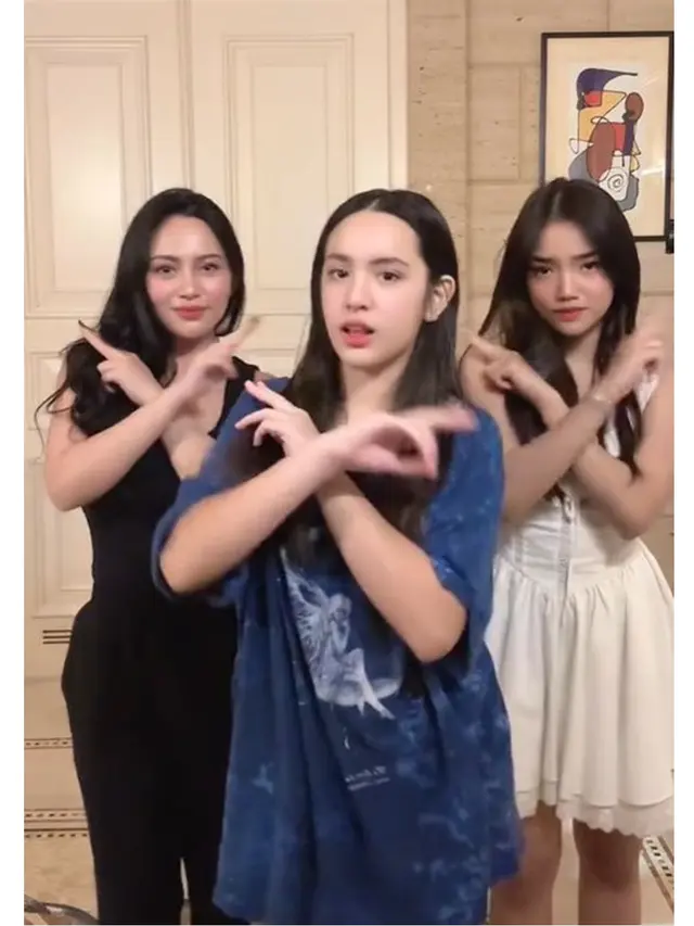 6 Potret Mikhayla Senang Bertemu Fuji, Ngefans hingga Bisa TikTokan ...