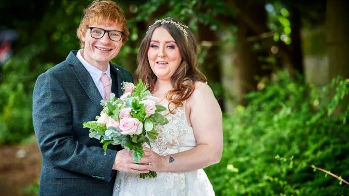 Penggemar Berat, Wanita Ini Sukses Menikah dengan 'Kembaran' Ed Sheeran