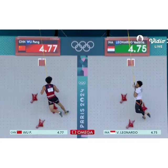 7 Potret Veddriq Leonardo, Atlet Panjat Tebing Indonesia Raih Emas di Olimpiade Paris 2024 - Hot ...