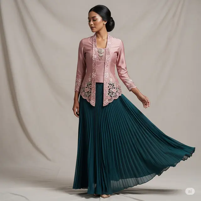 15 Model Rok Kebaya Kekinian 2025, Paduan Sempurna untuk Kebaya Formal ...