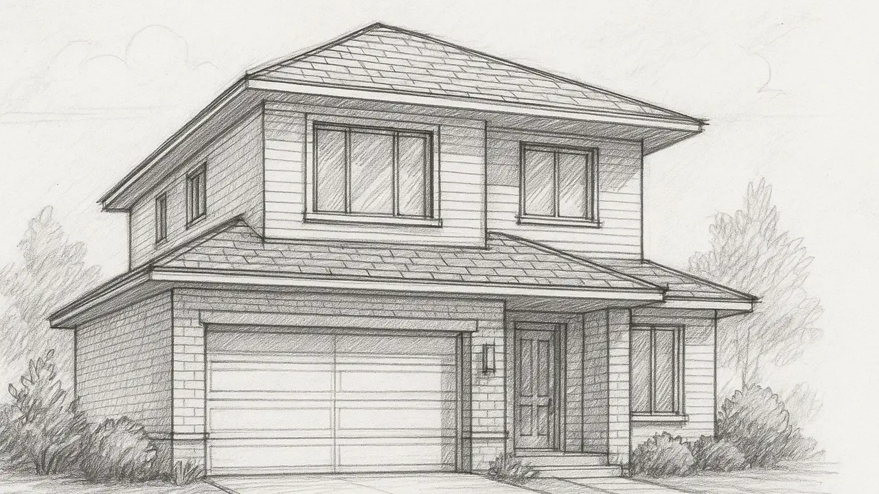 7 ⁠Gambar Sketsa Rumah Ukuran 10x20, Pilihan Tepat untuk Hunian Impian ...