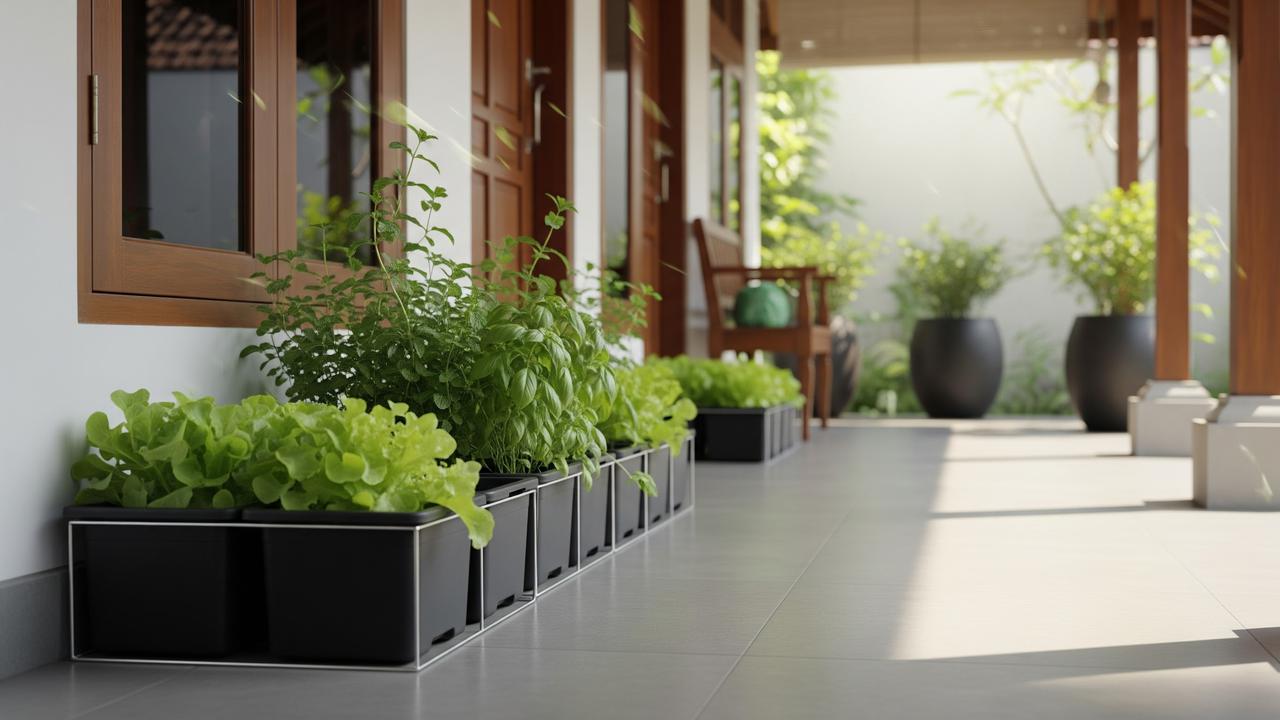 7 Ide Kebun Mini Sayuran di Teras Rumah, Ketahui Cara Membuatnya bagi ...