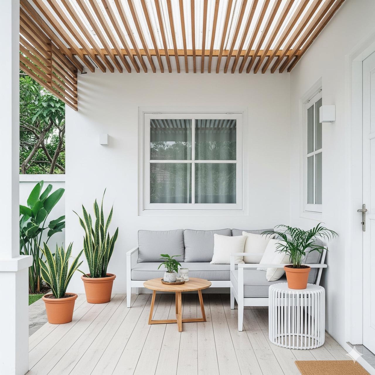 15 Model Teras Depan Rumah yang Bikin Tampilan Elegan, Aesthetic dan ...