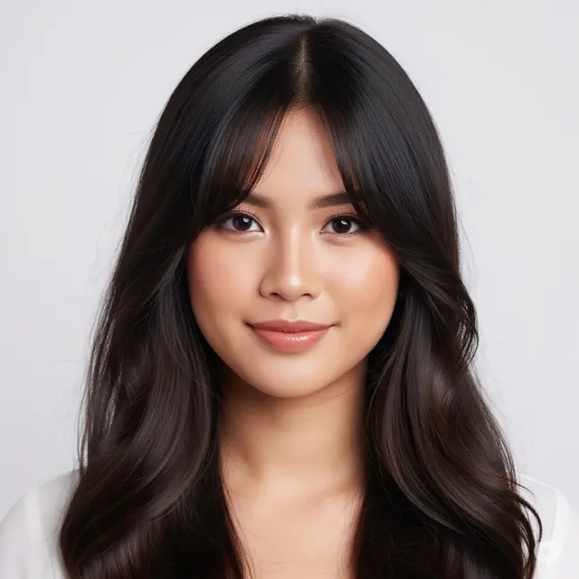 8 Model Rambut Wanita Wajah Bulat Jidat Lebar, Pilihan Terbaik dan Tipsnya - Hot Liputan6.com