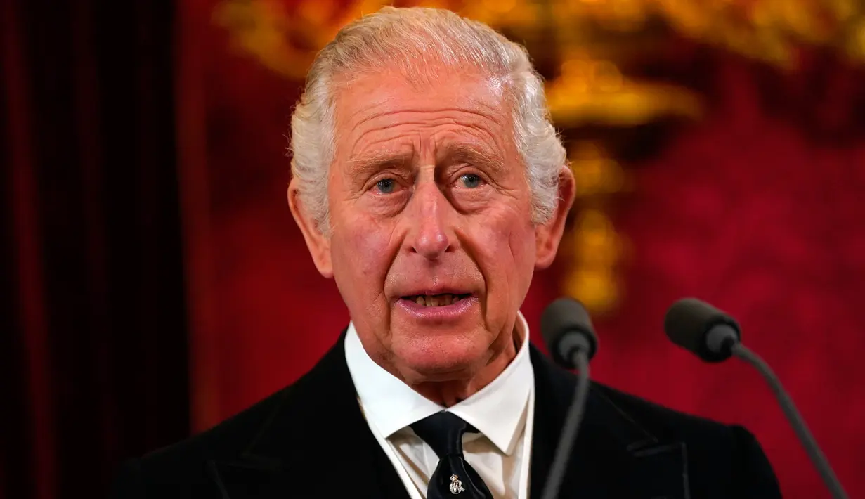 Raja Charles III Resmi Jadi Penguasa Britania Raya - Foto Liputan6.com