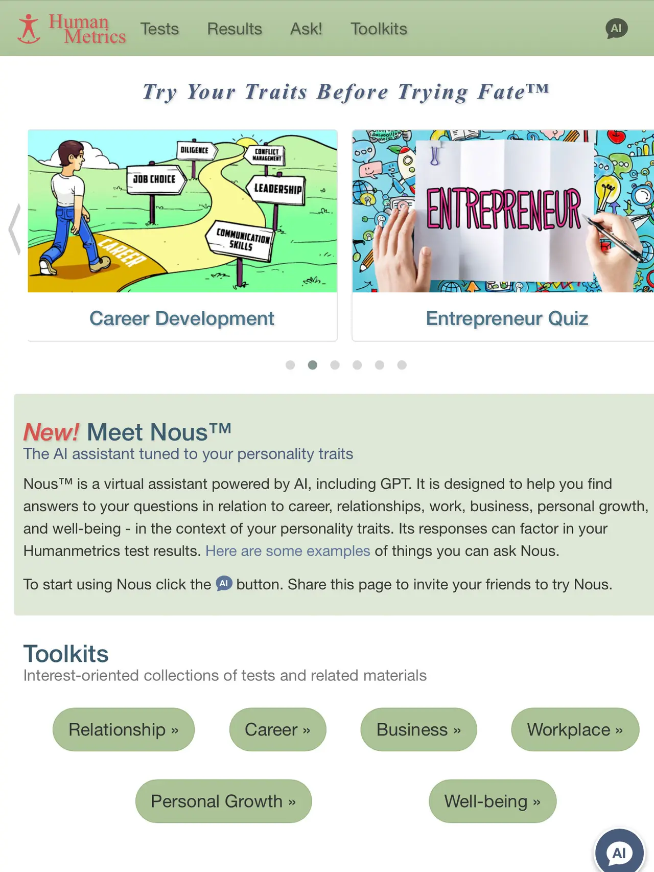 Rekomendasi Website untuk Tes MBTI Online, Bisa dari HP!