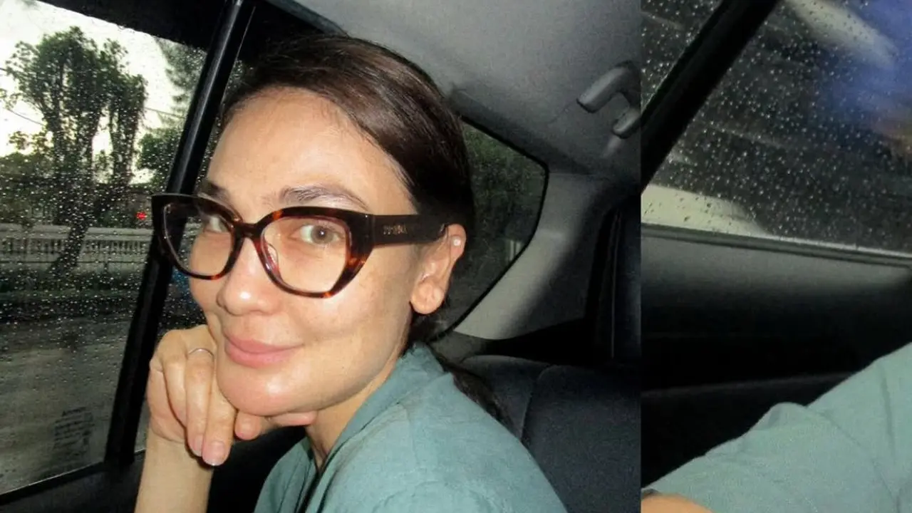 6 Potret Luna Maya Tampil Tanpa Makeup, Momen Langka Namun Tetap ...