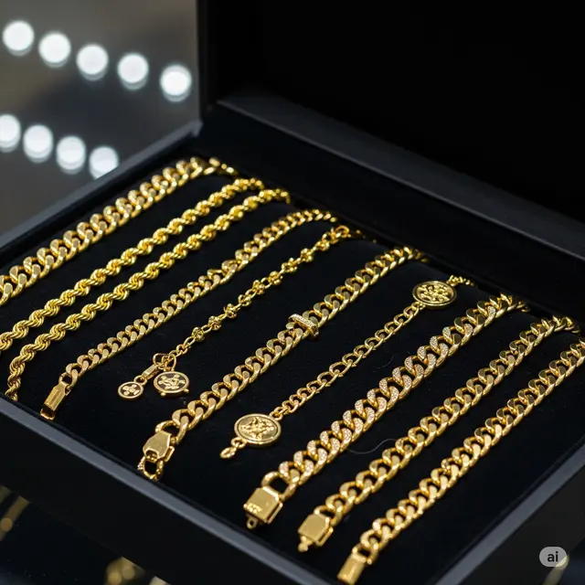 8 Model Gelang Emas Rantai yang Lagi Trend 2025, Timeless untuk Semua ...