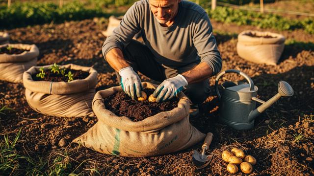 Cara Menanam Kentang di Karung untuk Maksimalkan Lahan Sempit, Hasilkan ...