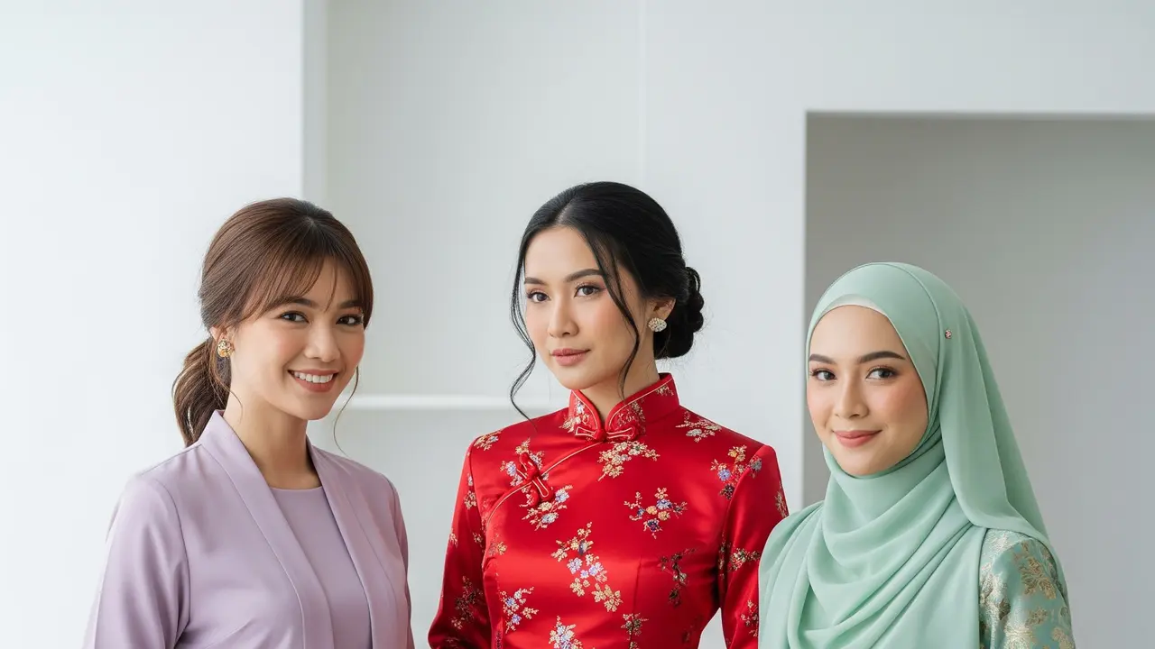 9 Model Dress Kebaya Modern Terbaru 2025: Tren Fashion Indonesia yang ...