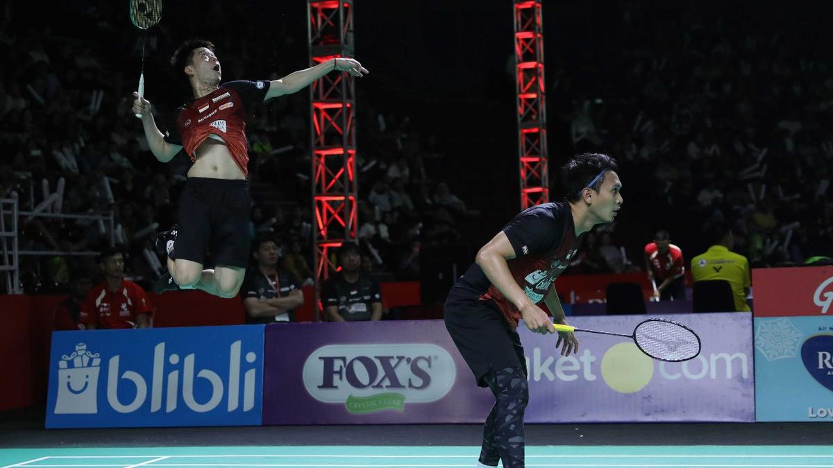 Superliga Badminton 2019: Bertukar Pasangan, Ahsan / Kevin Taklukkan Hendra / Marcus - Ragam ...