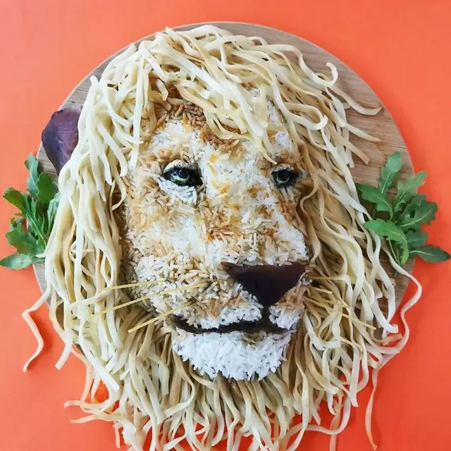 Kreativitas Tanpa Batas, Seorang Ibu Viral dengan Kreasi Food Art yang Unik