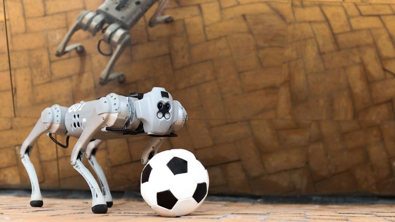Unik, Robot Berkaki Empat Bernama DribbleBot Bisa Giring Bola Sepak