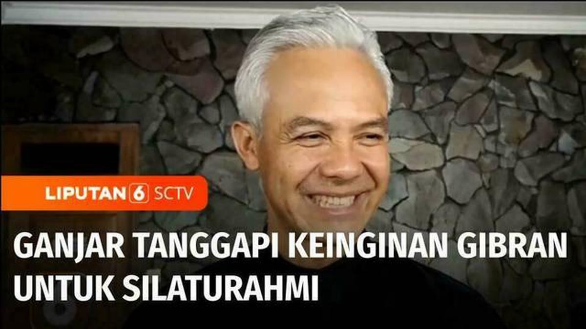 VIDEO: Ganjar Pranowo Tanggapi Keinginan Gibran untuk Bersilaturahmi ...